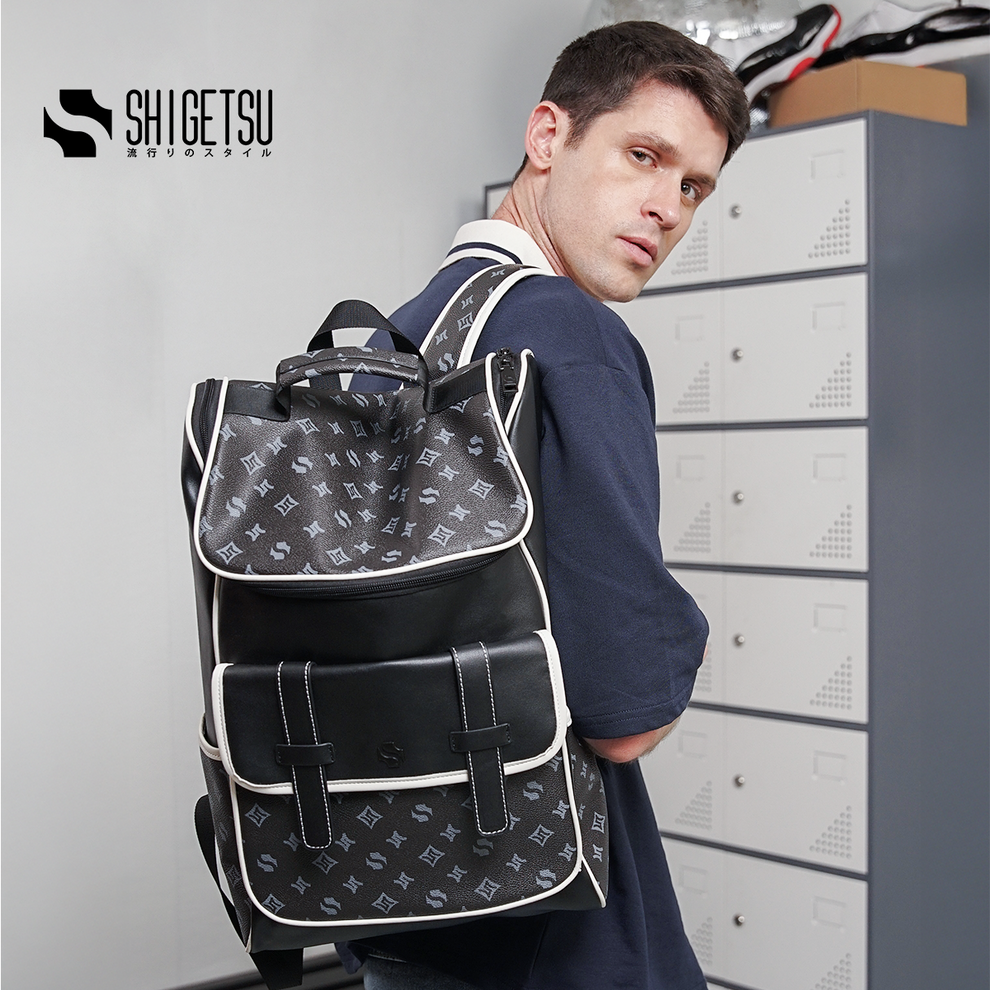 Shigetsu TAKEFU Block Backpack for Men
