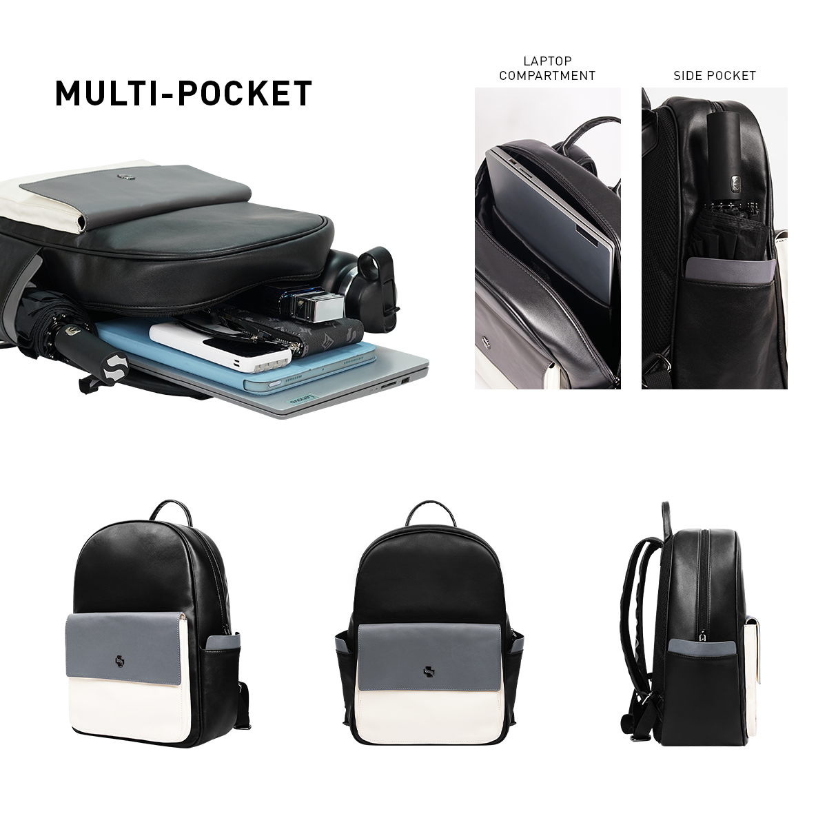 Shigetsu YATIE Block Backpack for Men