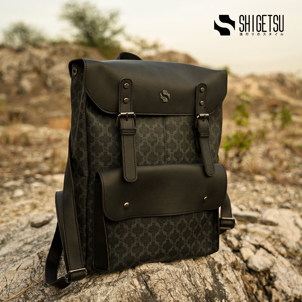 Signature HOKKAIDO Monogram Backpack for Men – Shigetsu