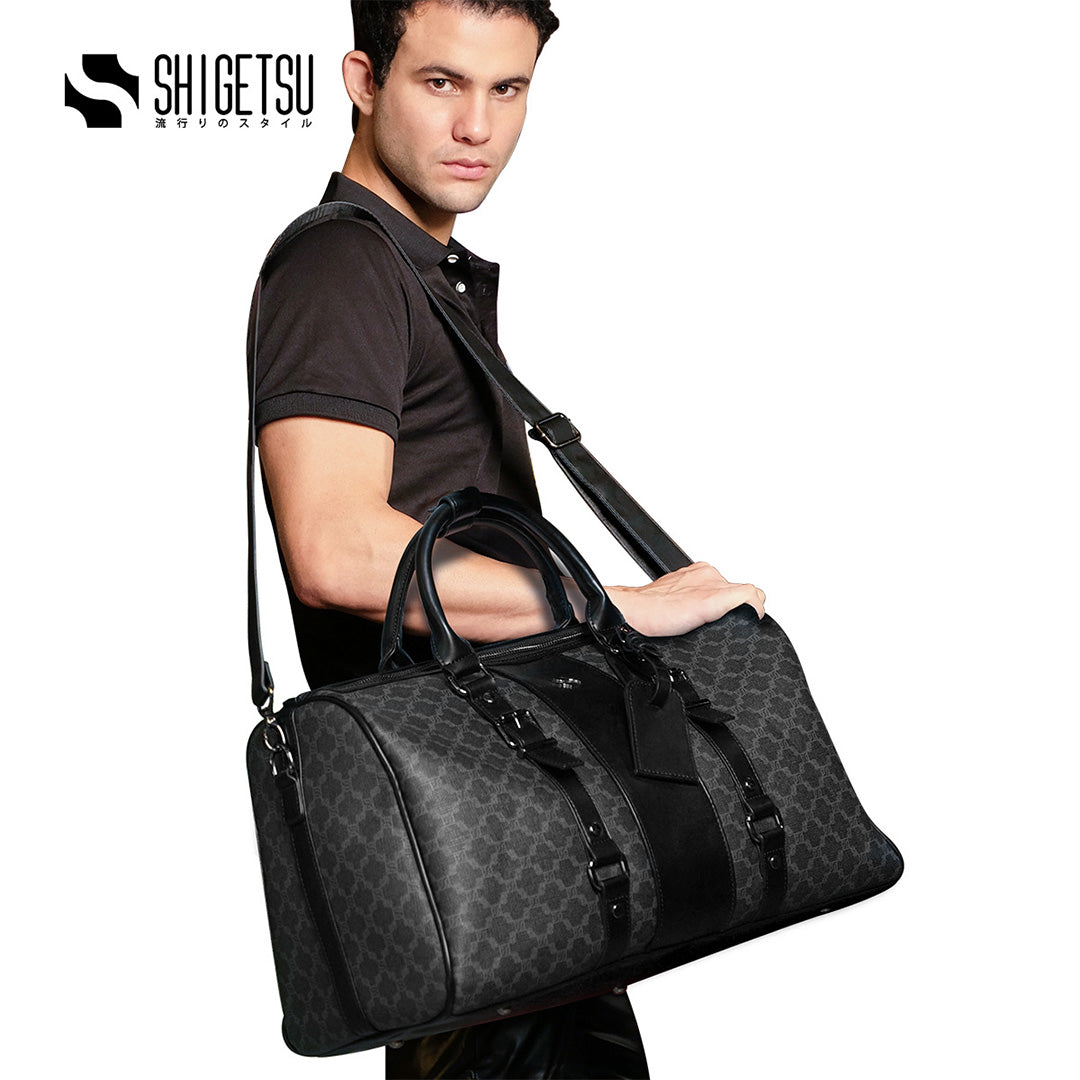 Shigetsu Signature YAO Monogram Duffle Bag for men